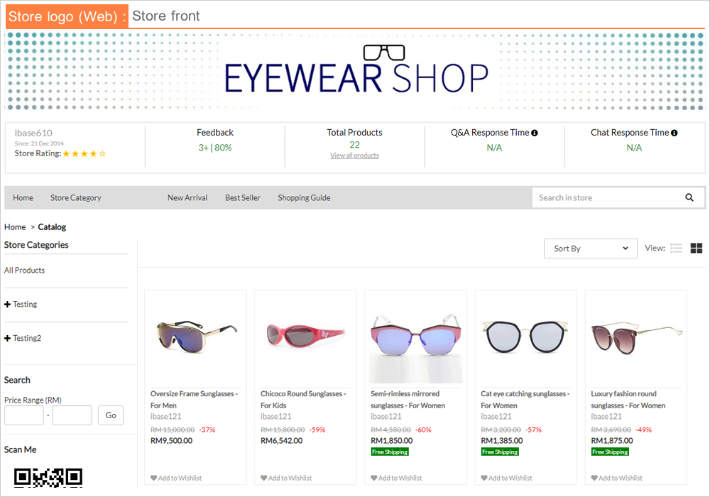 Store logo & banner – Lelong.my Help