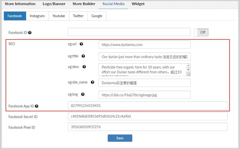 SEO setting – Lelong.my Help